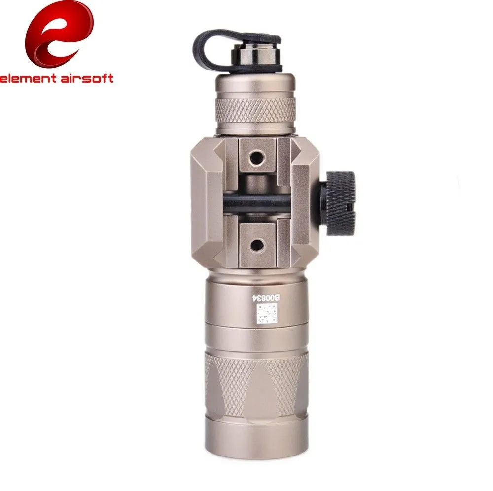 Compact SF M300W Mini Scout LED Flashlight 130 Lumens For AEG GBB M16 ...
