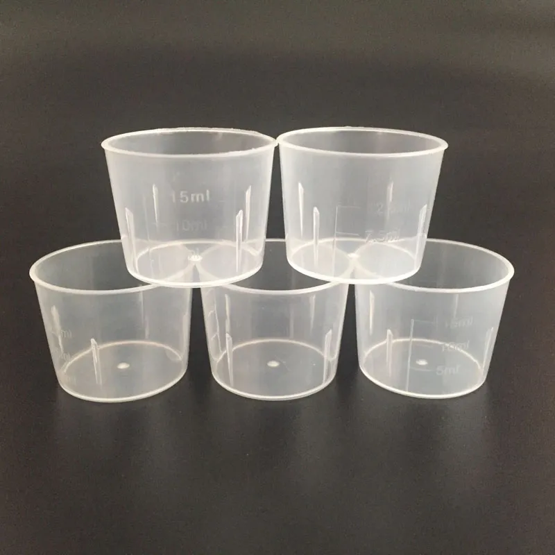 Measuring Cup 15ml Transparent Plastic Liquid Measuring Cup For Kitchen ...