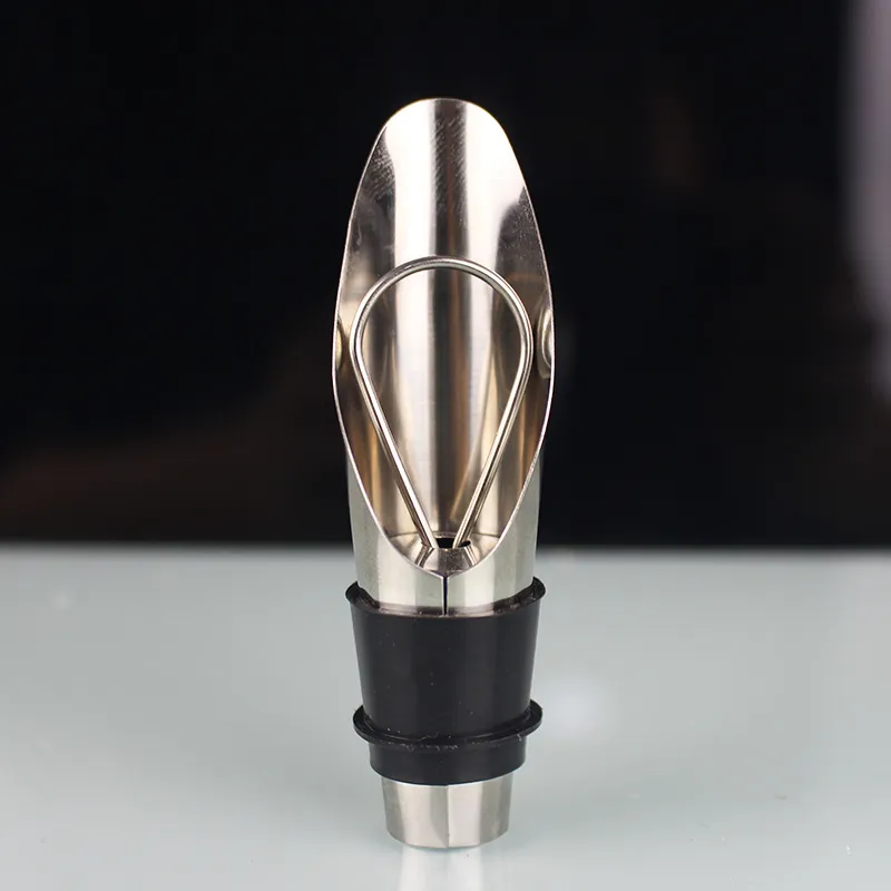 Stylish,Wine Pourers,Wine Funnel Bottle, Bar Cocktail Shaker .Stainless ...