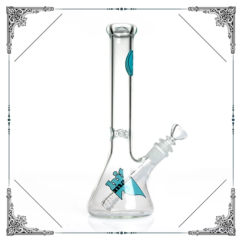 Bulk Order Limited Edition Rasta Glass Mini Bottom Beaker Bong 10 Inch ...