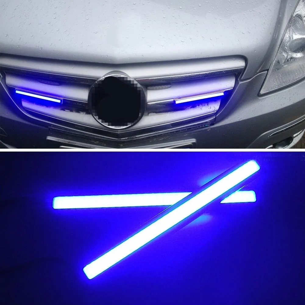 Waterproof COB LED Flexible Light Bar - 17cm Universal Daytime Running ...