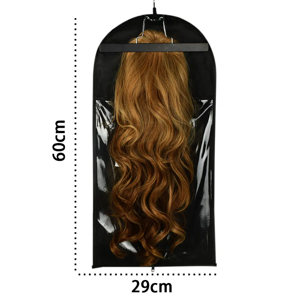 DHgate.com:Black Hair Extensions Bag with Hangers for Carring and ...