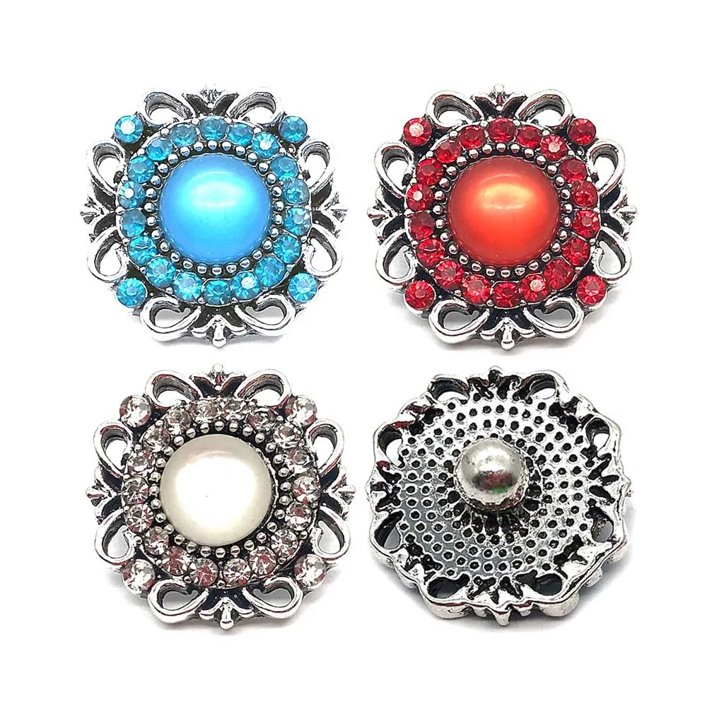 DHgate.com:High-Quality 18-20mm Rhinestone Snap Buttons for Bracelets ...