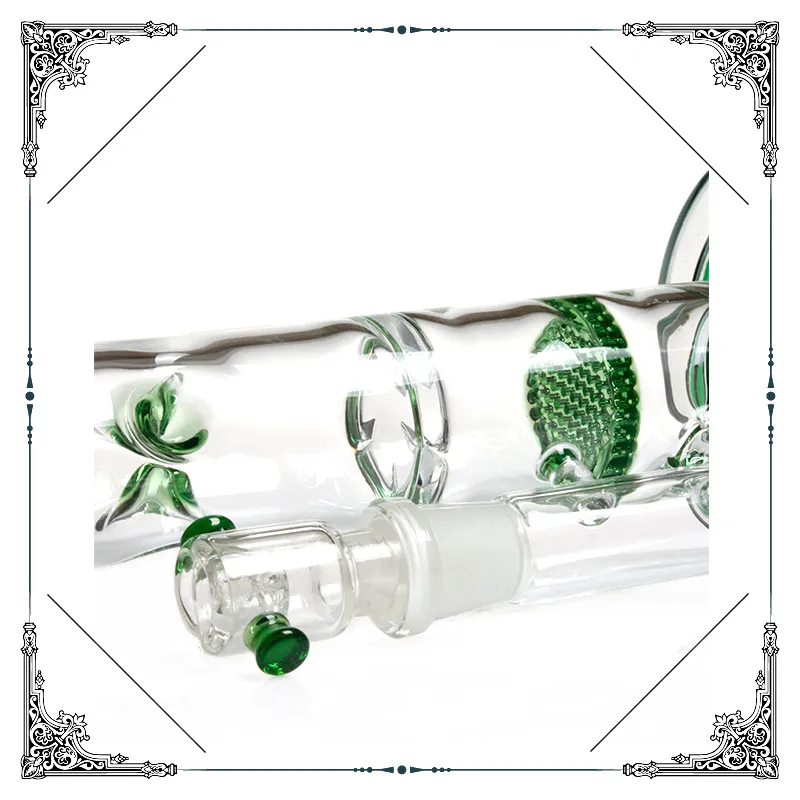 Bulk Order 14 Phoenix Glass Bong With Honeycomb Perc Turbine And Ice ...