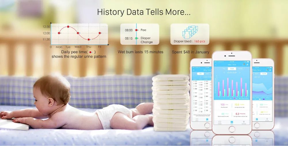 Home Smart Peeing Buckle Baby Elderly Diapers... From ...
