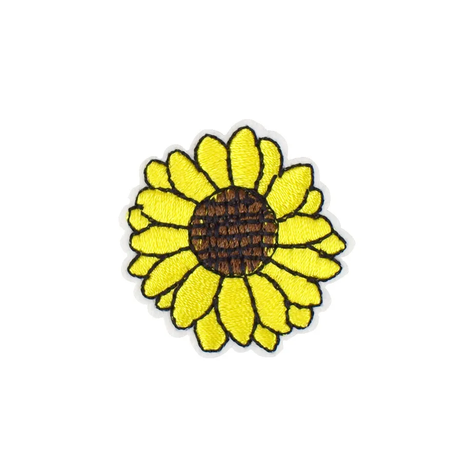 DIY Yellow Chrysanthemum Patches - Iron On & Sew On Appliques for ...