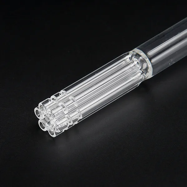 6 Armed Glass Downstem Diffuser For Bongs & Water Pipes 19mm Female To ...