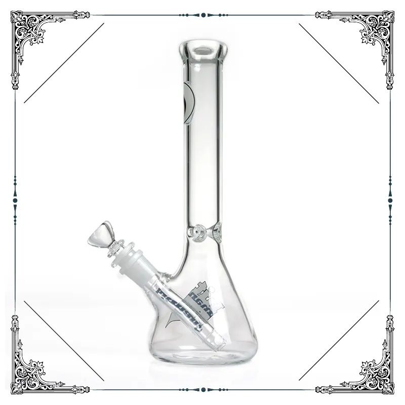 Bulk Order Limited Edition Rasta Glass Mini Bottom Beaker Bong 10 Inch ...