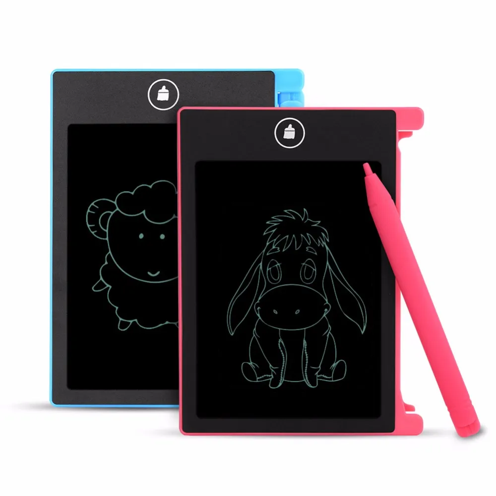 Portable 4.5 LCD Writing Tablet for Kids & Adults - Mini Digital ...