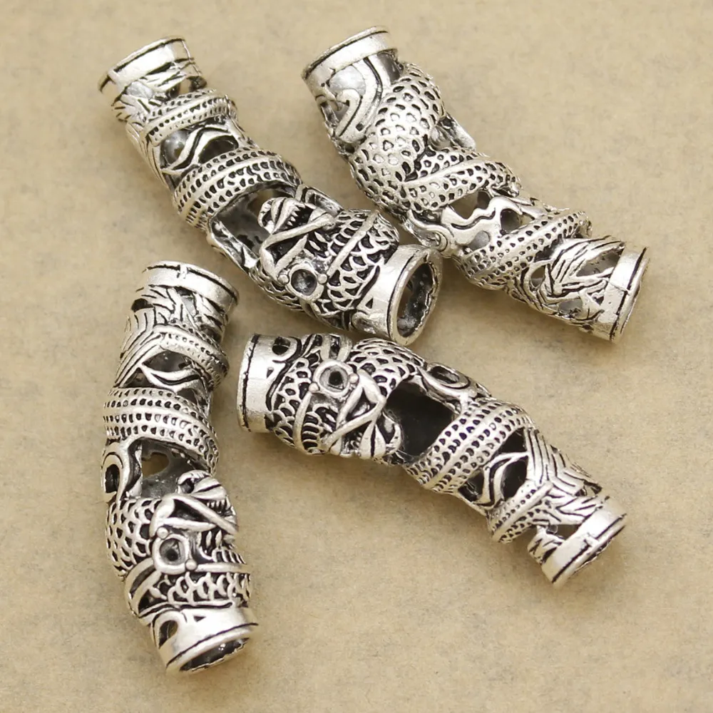 Dreadlock Beads Viking Beard Accessories: Metal Hair Cuff Clips For ...