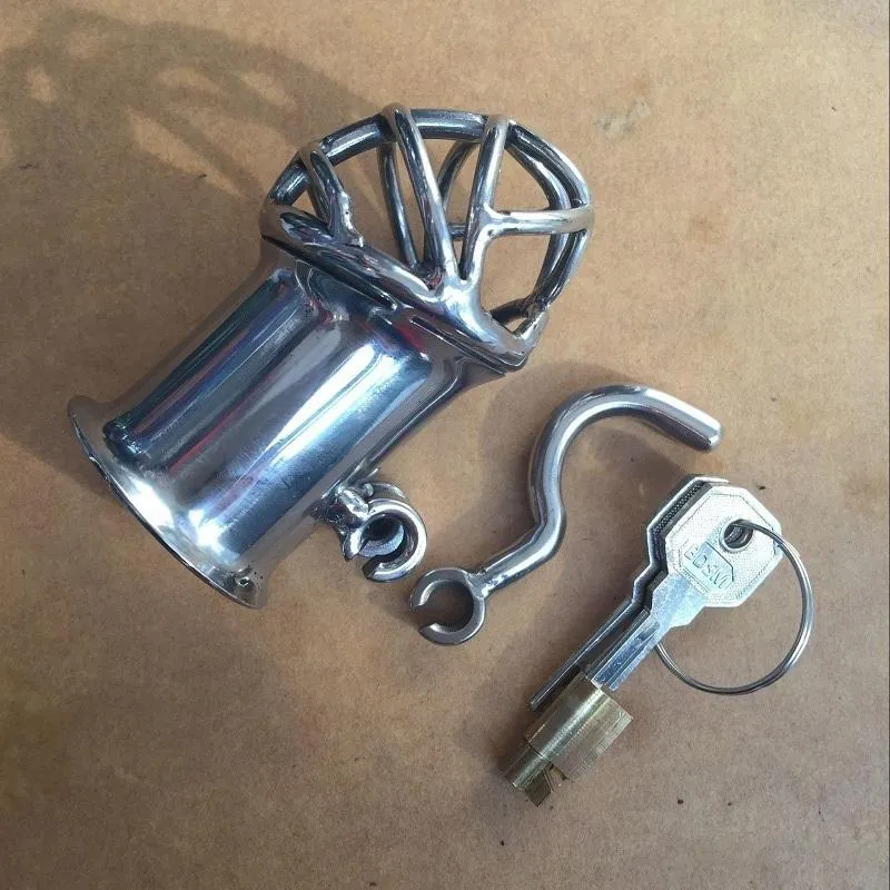 DHgate.com:Stainless Steel Cock Cage Chastity Device for Men, Extreme ...