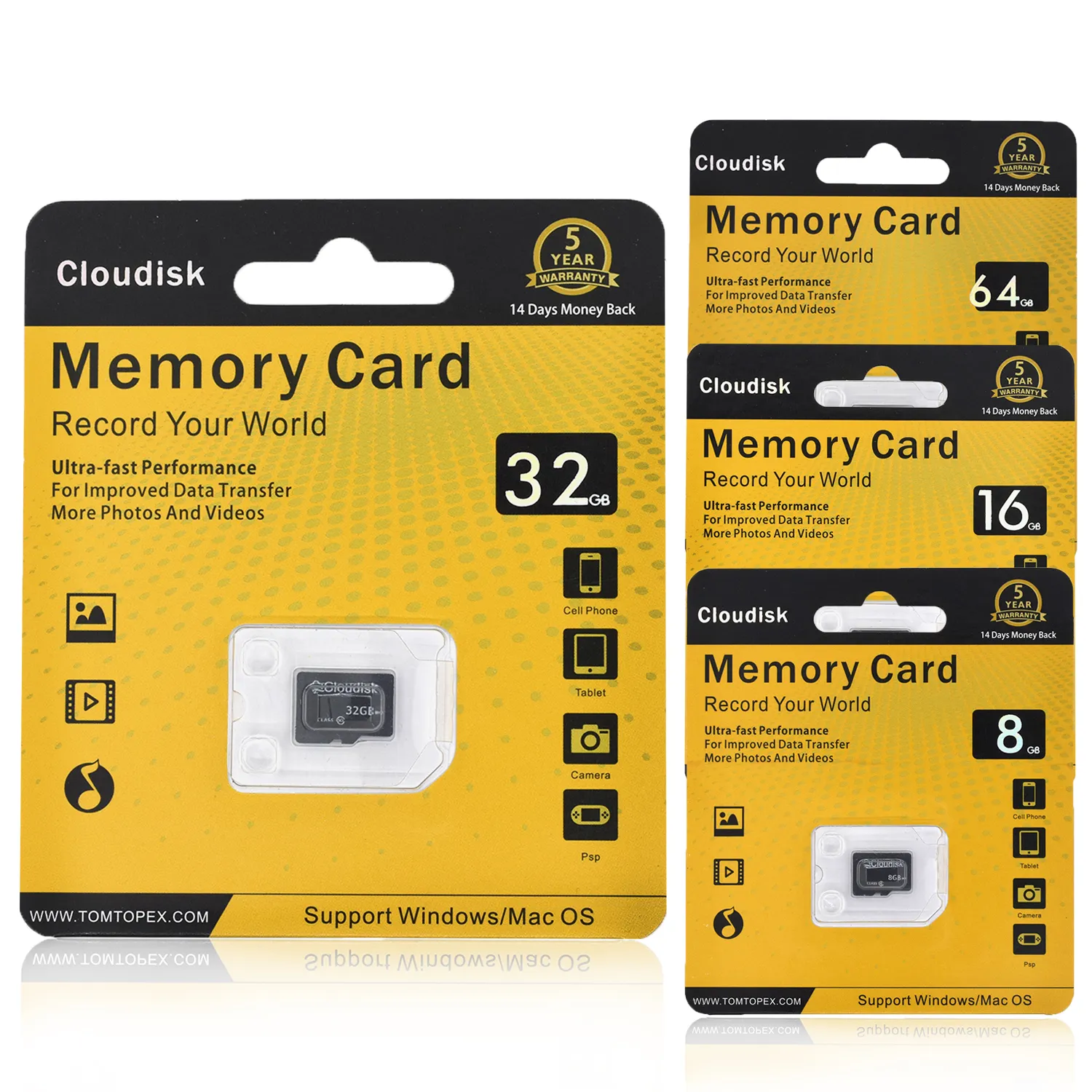 DHgate.com:64GB Micro SD Card, 1080P Full HD Video Shooting, Extreme ...