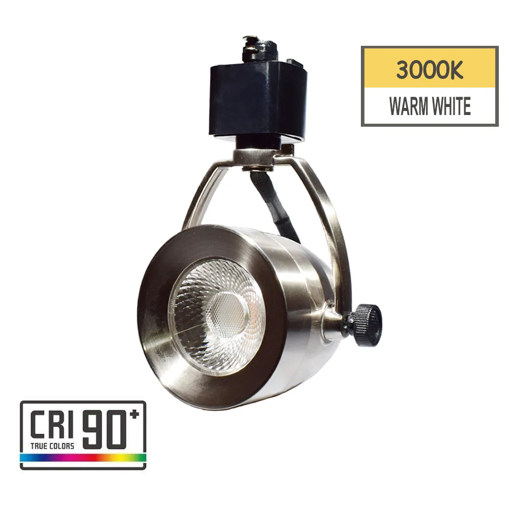 LED Tracking Light Head Track Lighting Fixture Integrated CRI90 With ...
