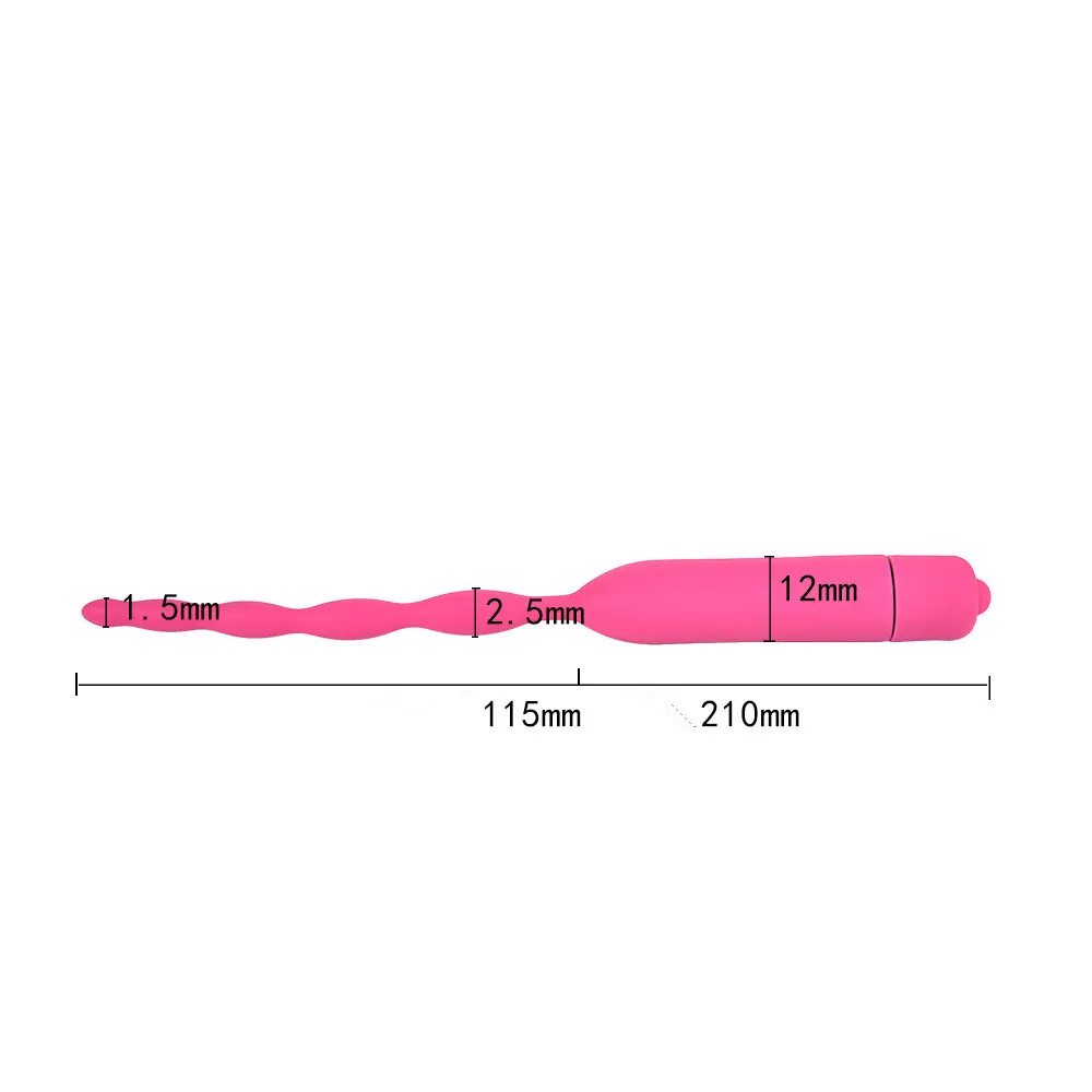 Silicone Sex Sounds Urethral Plug 75 Mm Catheters Penis Plug Sex Toys