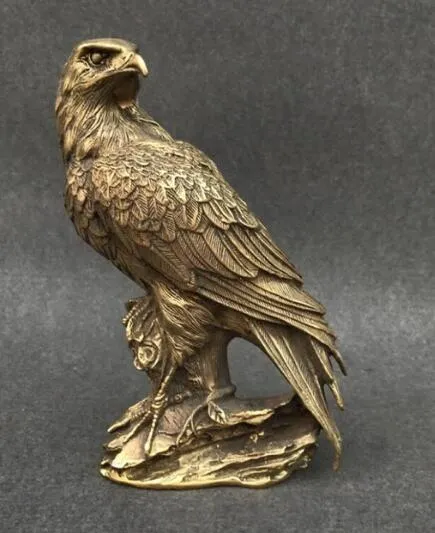 Copper Eagle Ornament | Handcrafted Pure Copper Sculpture For Home ...