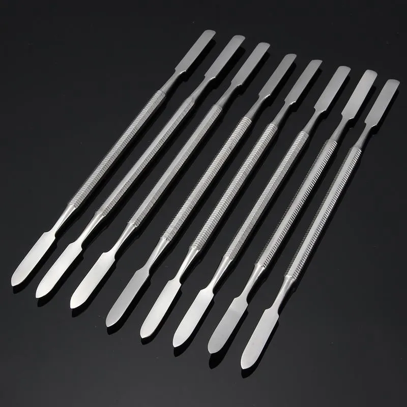 DHgate.com:8pcs Stainless Steel Mixing Spatula Set Manicure Dental Rod ...