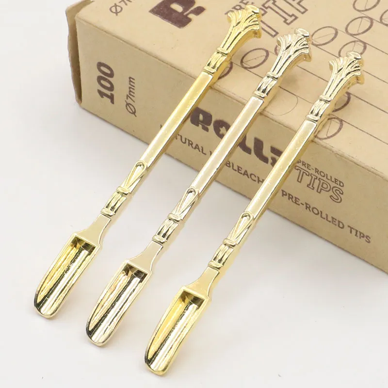 DHgate.com:Golden Metal Sniffer Spoon for Snuff -Smoking Accessories ...