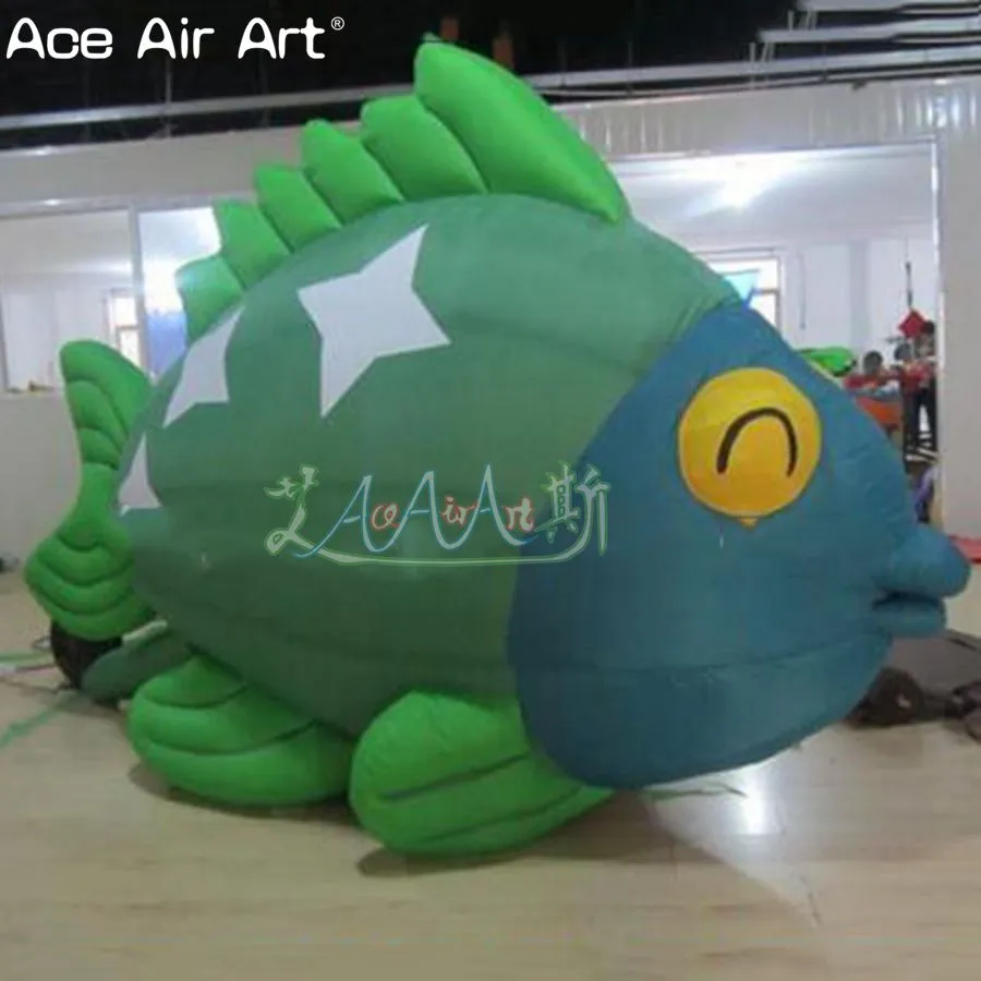 Ace Air Art Giant Inflatable Fish Lively Cartoon Character Model For ...