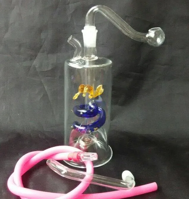 Wholesale Colorful Mini Snake Hookah Glass Bong Accessories With Multi ...