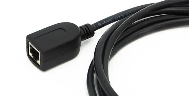 CAT 5 Extension Cable: RJ45 Cable Extender, Pure Copper Network Line ...