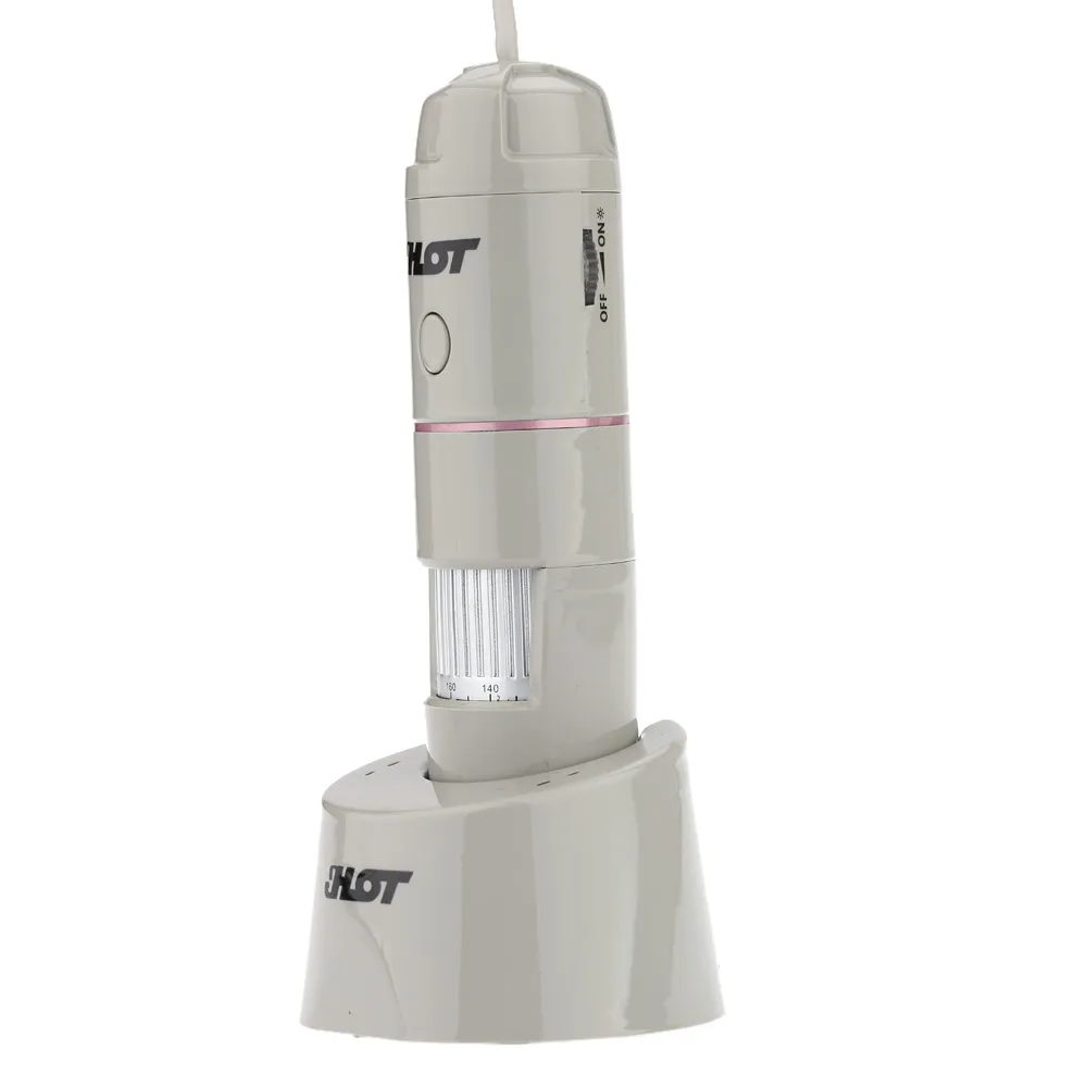 Wholesale 5X 200X 8LED USB Digital Scalp Hair Microscope Skin Detector ...