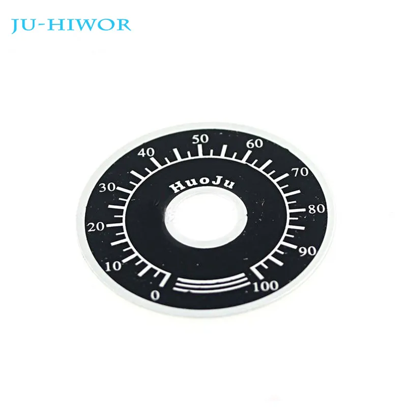 DHgate.com:10x Potentiometer Knob Scale Dial 0-100, Digital Control ...