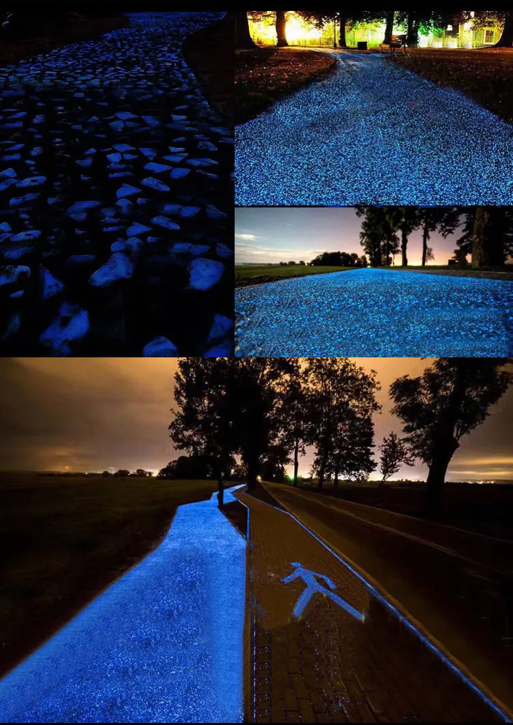 Wholesale Luminous Stone Sand Sidewalk Garden Roads Decorations ...