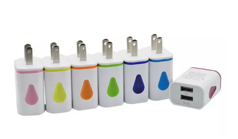 DHgate.com:Water Drop LED Light Up AC Adapter Wall Charger for ...