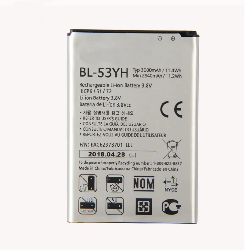 Enhance Your LG G3 D850 D851 D855 LS990 D830 VS985 F400 l1154 battery ...