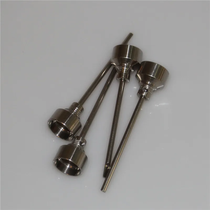 Titanium Dab Tool 18mm Carb Cap with One Hole 89mm Dabber for Glass ...