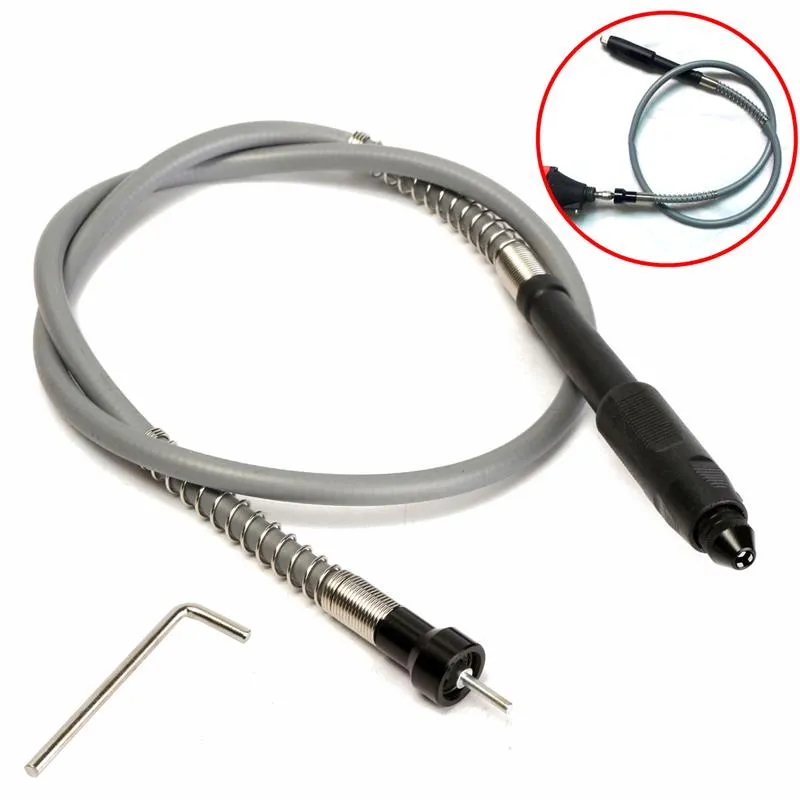 M8 Keyless Chuck Flexible Shaft Extension Cord for Dremel Rotary Tool Freeshipping