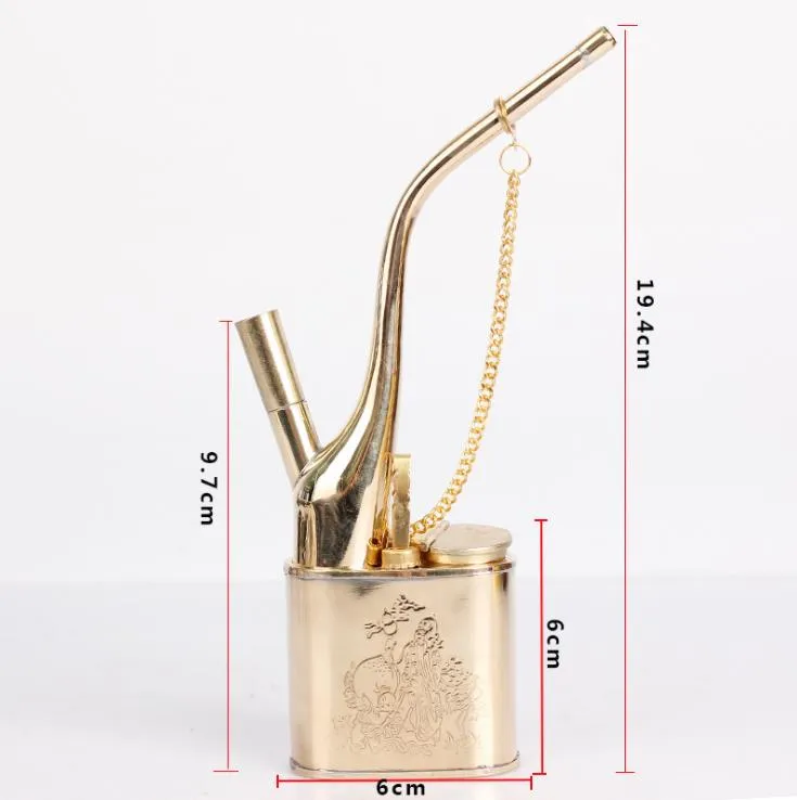 Old Style Ancient Hookah, Copper Plated Gold Filter, Hookah Fittings ...