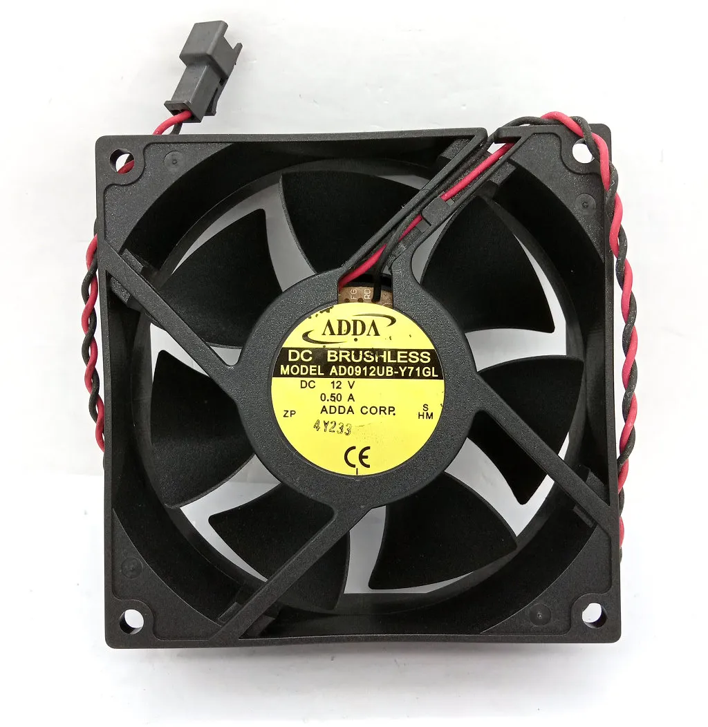 DHgate.com:DC12V 92x92x38MM Cooling Fan, ADDA AD0912UB-Y71GL, 0.64A ...