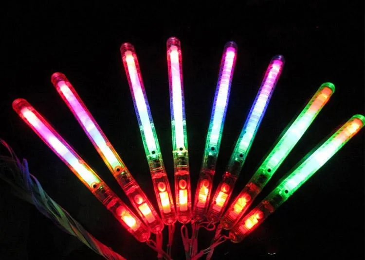 LED Flashing Wand Glow Stick Patrol, Concert, Party Favors, Christmas ...