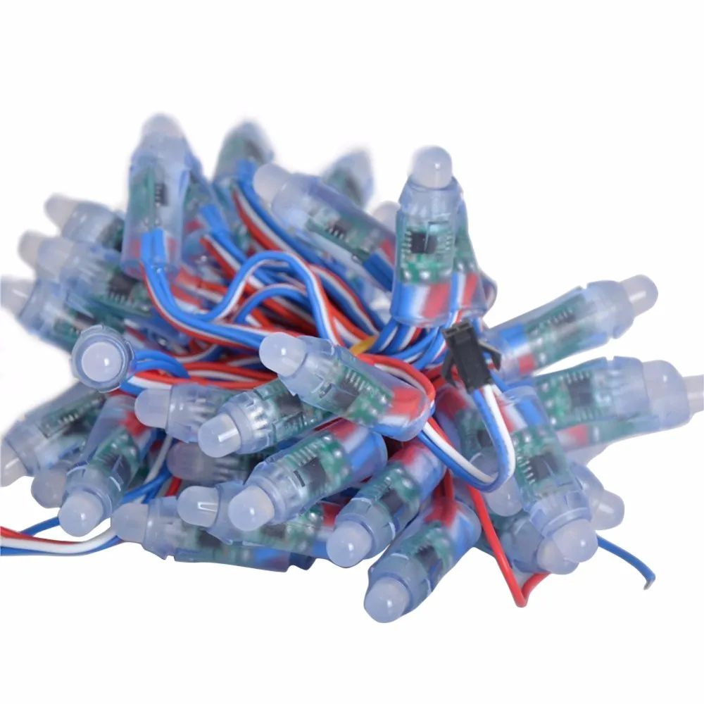 2024 Mokungit DC5V 12V WS2801 WS2811 Full Color Addressable Waterproof ...