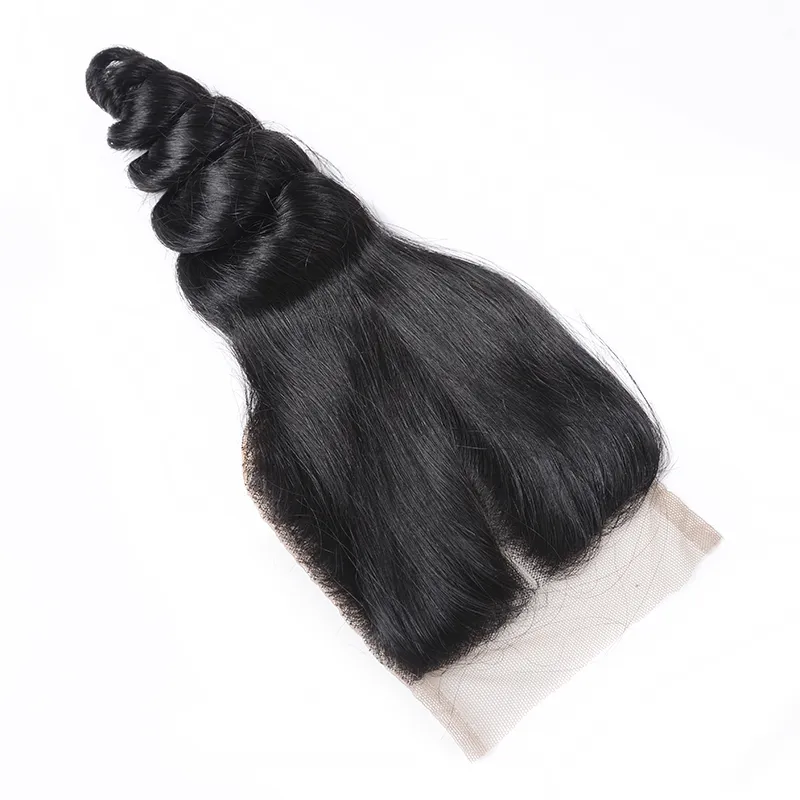 Brazilian Virgin Human Hair Kinky Straight Yaki Deep Wave Loose Wave ...
