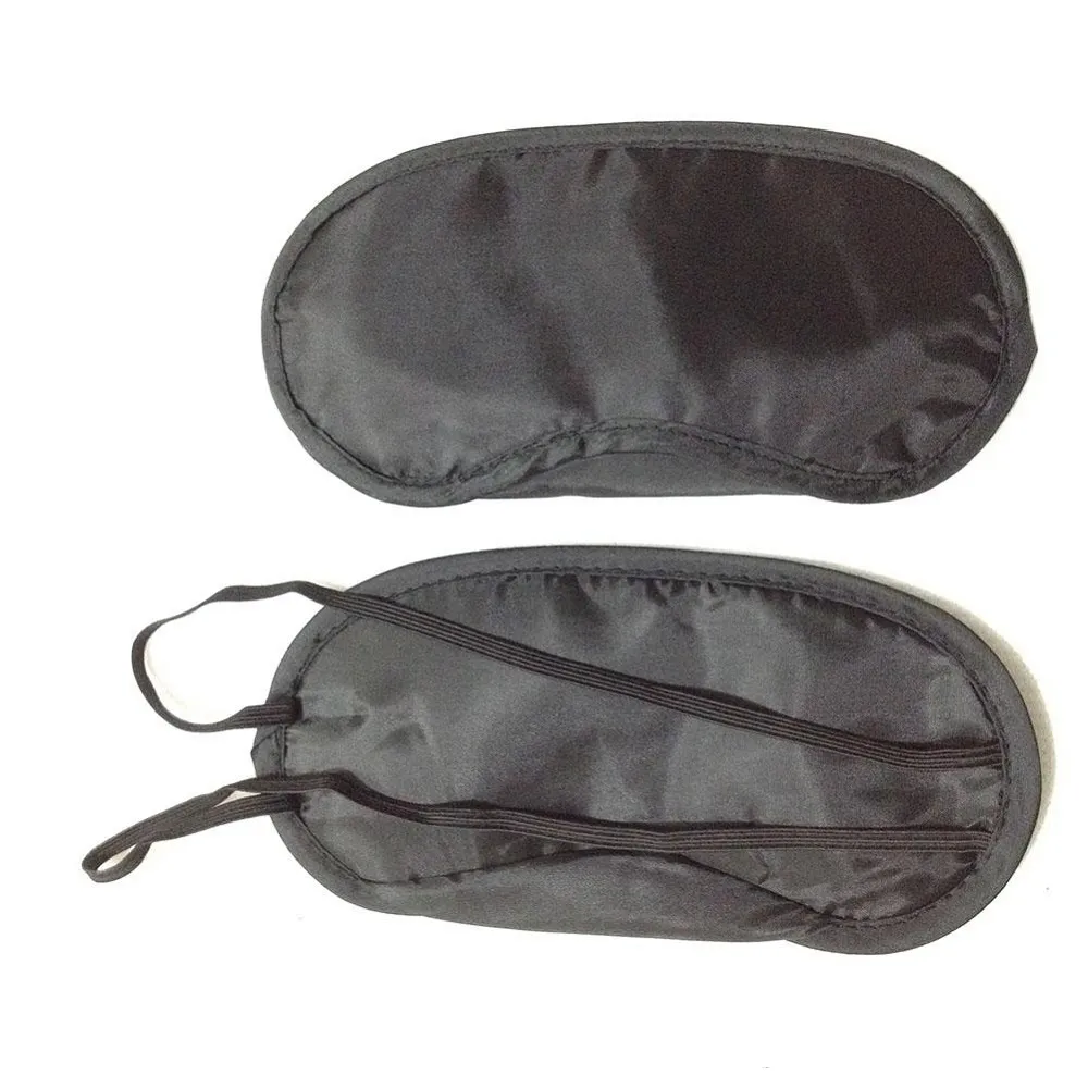 DHgate.com:Black Satin Bulk Sleep Mask - 50 Pack Economy Eye Mask for ...