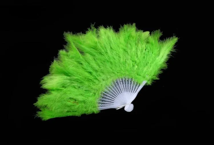 Elegant Feather Fans: Decorative Fluffy Hand Fans For Weddings, Parties ...