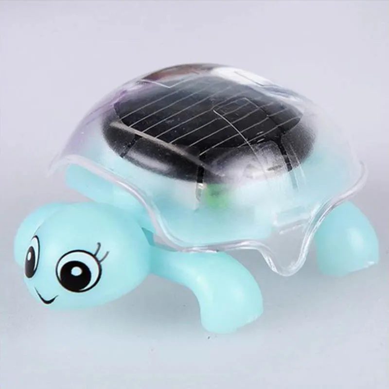 Solar Powered Turtle Toy - Mini Tortoise Moving Gadget, Educational ...
