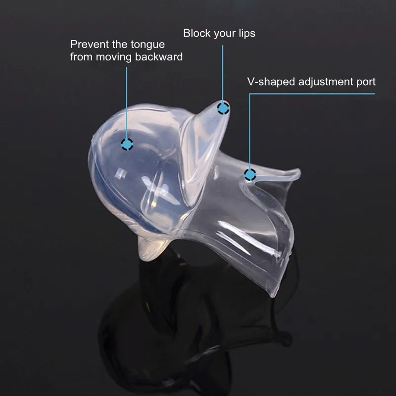 Silicone Anti Snoring Mouthpiece Stop Snoring & Sleep Apnea Customized ...