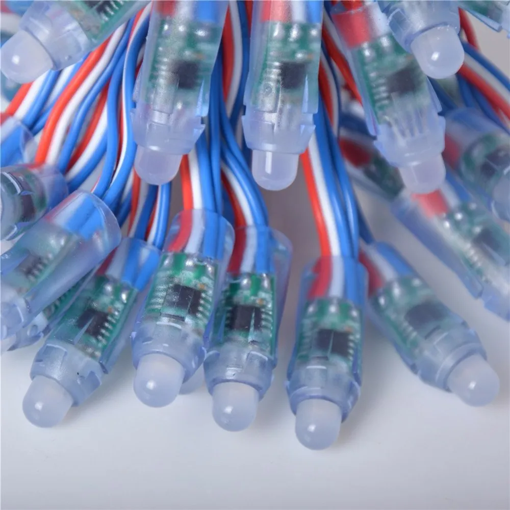 2024 Mokungit DC5V 12V WS2801 WS2811 Full Color Addressable Waterproof ...