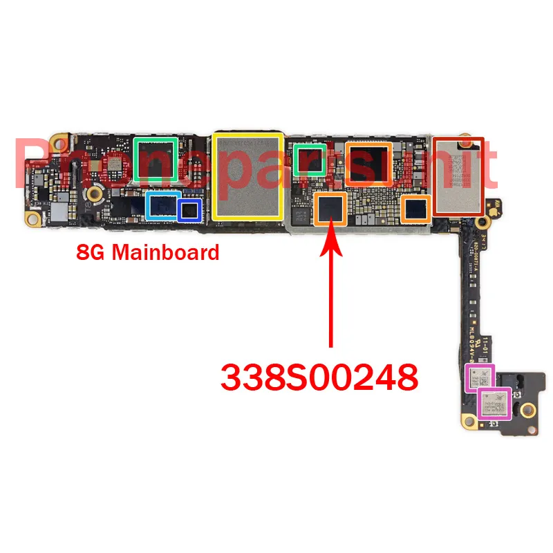 Premium Audio IC Chip - U4700 338S00248 for iPhone 8/8 Plus - Ringer ...