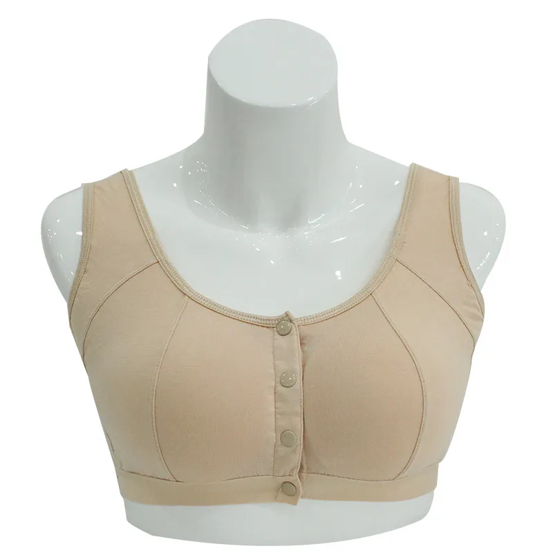 Front Closure Vest Design Mastectomy Bra for Silicone Breast Form ...