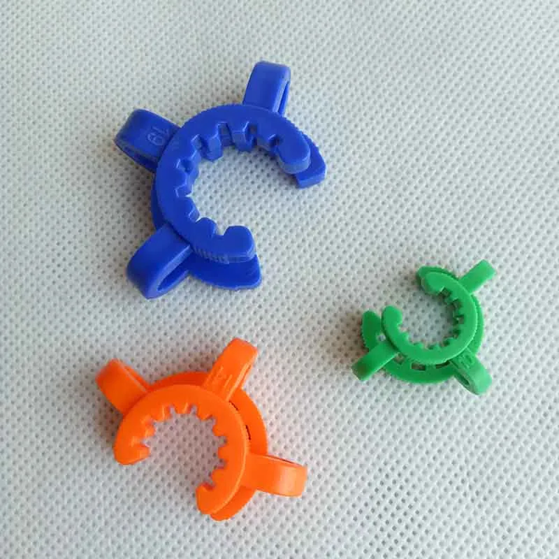 Keck Clip Set 10mm, 14mm, 19mm Plastic Keck Clamps For Lab Glassware ...