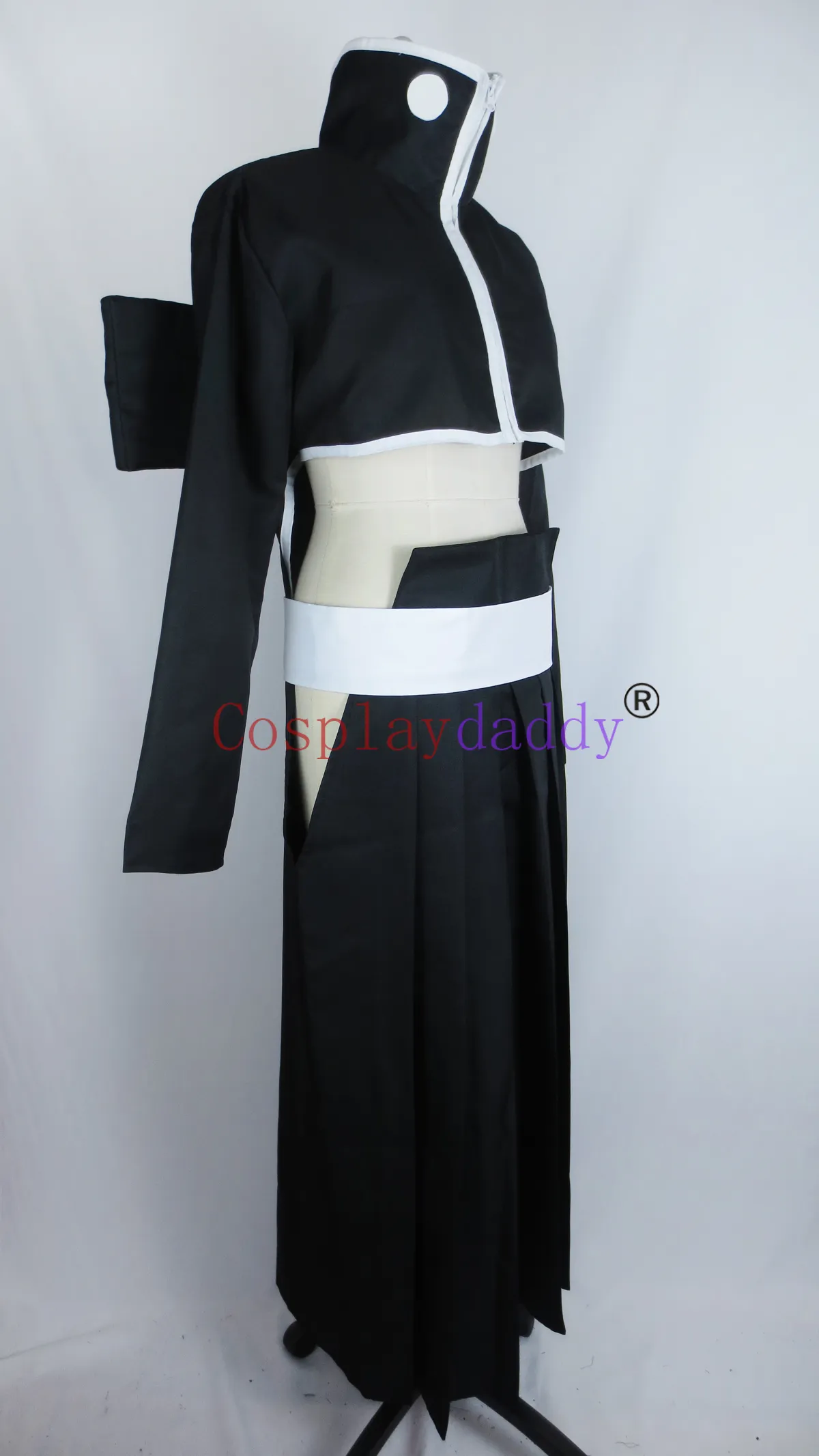 Bleach No.3 Espada Tier Halibel Cosplay Costume 1st Manga Black Outfit Full Sleeve Gabardine Anime Costume for Women 2024