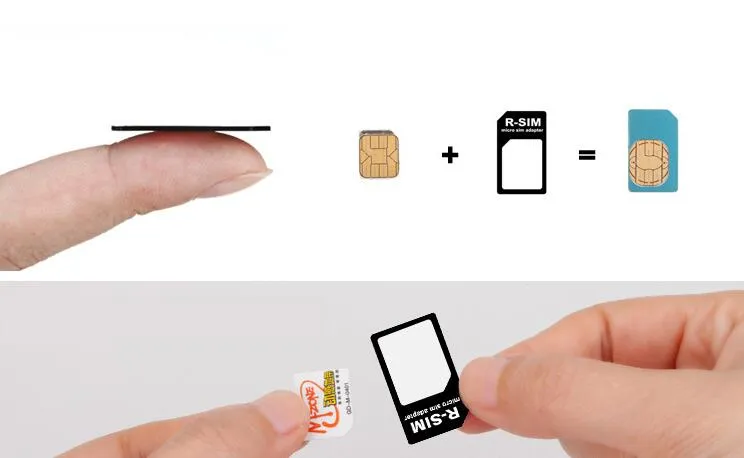 NOOSY Nano Sim & Micro Card Converter For IPhone 6 Plus And All Mobile ...