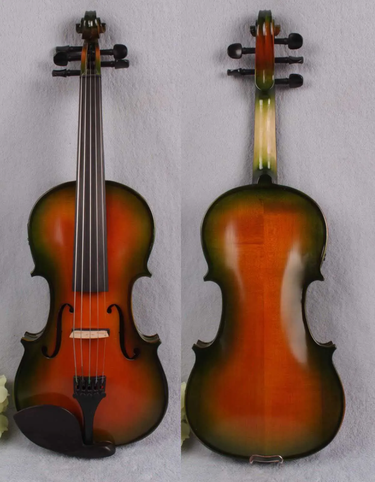 Full Size Electric Acoustic Violin With Canada Maple, Spruce Wood, And ...