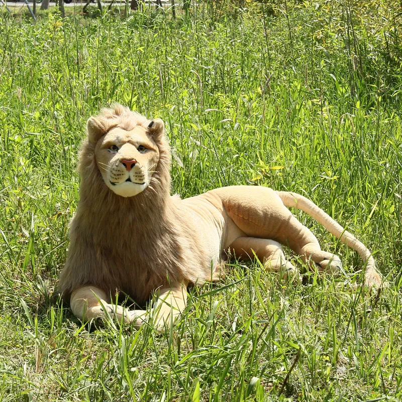 Dorimytrader Large Lion Plush Toy 51 In Brown... From Dorimytrader ...