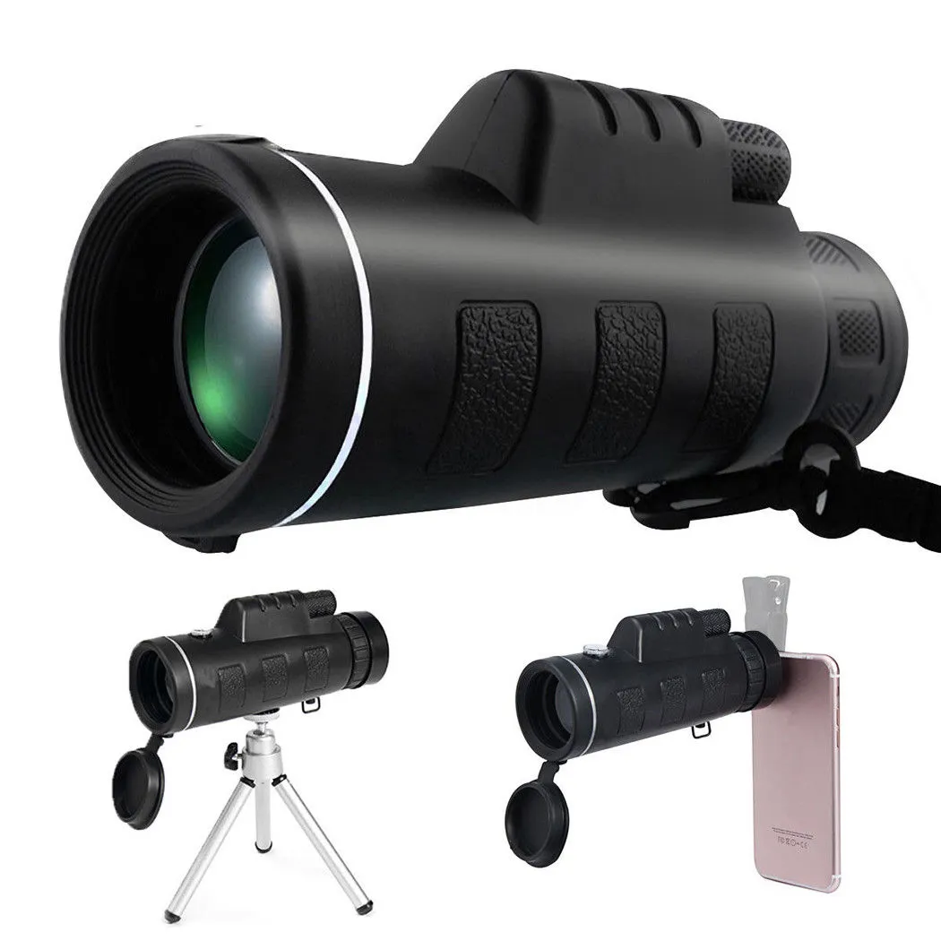 DHgate.com:40X60 HD Monocular Telescope with Compass for Outdoor ...
