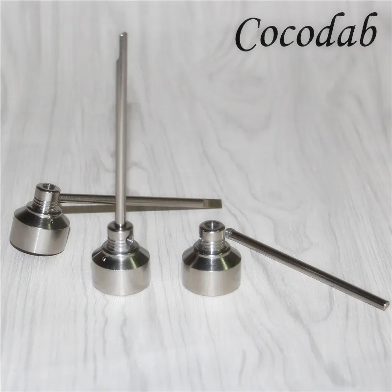 Domeless Titanium Nail Ti Nail 14mm 18mm Male Female with Carb Cap ...